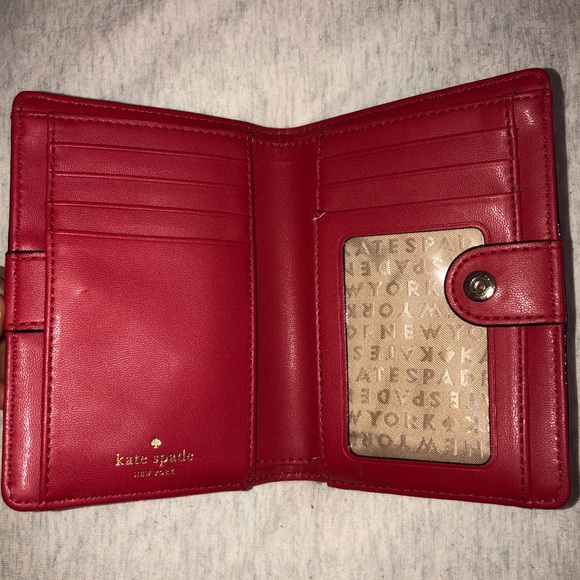kate spade | Bags | Red Kate Spade Wallet | Poshmark